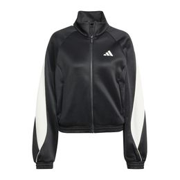 adidas Sportswear Trainingsjacke 'Stadium' Damen Gr&ouml;&szlig;e XXXS/XXS schwarz / wei&szlig;