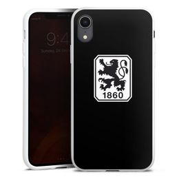 DeinDesign iPhone Xr Handy Silikon H&uuml;lle Case wei&szlig; Handyh&uuml;lle Sechzger Official Licensed Product Tsv 1860 M&uuml;nchen Silikon Case