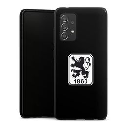 DeinDesign Galaxy A52s 5G Handy Silikon H&uuml;lle Case schwarz Handyh&uuml;lle Sechzger Official Licensed Product Tsv 1860 M&uuml;nchen