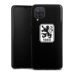 DeinDesign Galaxy A12 Handy Silikon H&uuml;lle Case schwarz Handyh&uuml;lle Tsv 1860 M&uuml;nchen Official Licensed Product Sechzger