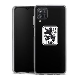 DeinDesign Galaxy A12 Handy Silikon H&uuml;lle Case transparent Handyh&uuml;lle Tsv 1860 M&uuml;nchen Official Licensed Product Sechzger Silikon Case