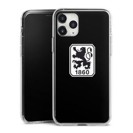 DeinDesign iPhone 11 Pro Max Handy Silikon H&uuml;lle Case transparent Handyh&uuml;lle Sechzger Official Licensed Product Tsv 1860 M&uuml;nchen Silikon Case