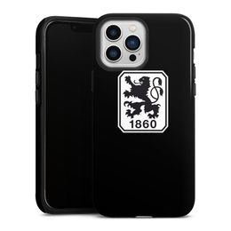 DeinDesign iPhone 13 Pro Max Handy Panzer Handyh&uuml;lle robuste Outdoor H&uuml;lle Schutzh&uuml;lle gl&auml;nzend Sechzger Official Licensed Product Tsv 1860 M&uuml;nchen Tough Case