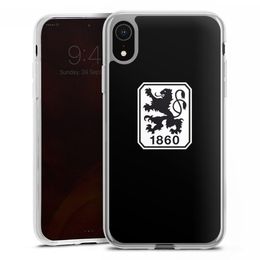 DeinDesign iPhone Xr Handy Silikon H&uuml;lle Case transparent Handyh&uuml;lle Sechzger Official Licensed Product Tsv 1860 M&uuml;nchen Silikon Case