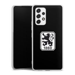 DeinDesign Galaxy A53 5G Handy Silikon H&uuml;lle Case transparent Handyh&uuml;lle Tsv 1860 M&uuml;nchen Official Licensed Product Sechzger Silikon Case