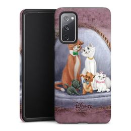 DeinDesign Galaxy S20 FE Handy Panzer Handyh&uuml;lle robuste Outdoor H&uuml;lle Schutzh&uuml;lle matt Aristocats Disney Official Licensed Product Tough Case