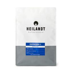 Heilandt - Espresso 1 - 1kg Ganze Bohne - Intensit&auml;t: 4/6