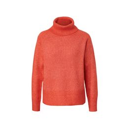 Tchibo - Grobstrickpullover mit Rollkragen - Damen - Gr. XL - orange