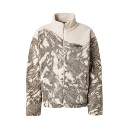 Pegador Fleecejacke 'Dinan' Herren Gr&ouml;&szlig;e XXL creme / dunkelbeige