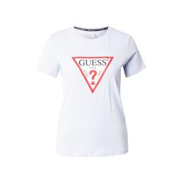 Guess T-Shirt Damen Gr&ouml;&szlig;e XS pastellblau / rot / schwarz / wei&szlig;