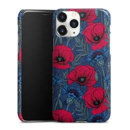 DeinDesign iPhone 11 Pro Handy Premium Case Smartphone Handyh&uuml;lle Schutzh&uuml;lle gl&auml;nzend Poppy Painting Flower Premium Case