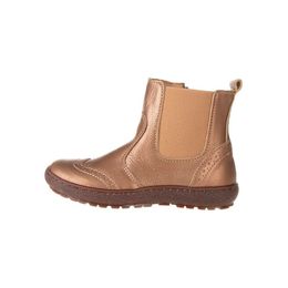 bisgaard Leder-Chelsea-Boots "Norbert" in Gold - 43% | Gr&ouml;&szlig;e 28 | Kinderstiefeletten