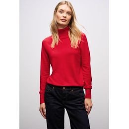 Street One Rollkragenpullover in Rot - 37% | Gr&ouml;&szlig;e 42 | Damen-pullover-cardigans