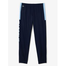 Lacoste Trainingshose in Dunkelblau/ Hellblau/ Wei&szlig; - 56% | Gr&ouml;&szlig;e M | Herren-outdoorhosen