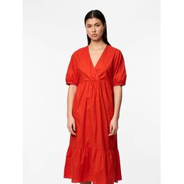 Pieces Kleid in Orange - 64% | Gr&ouml;&szlig;e XS | Damen-kleider