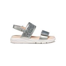 Geox Sandalen "Deaphne" in Silber - 62% | Gr&ouml;&szlig;e 29 | Kindersandalen