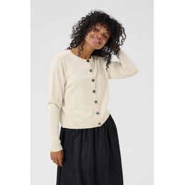 Kaffe Cardigan in Creme - 41% | Gr&ouml;&szlig;e S | Damen-pullover-cardigans