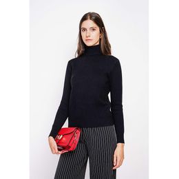 ASSUILI Rollkragenpullover in Schwarz - 71% | Gr&ouml;&szlig;e 42 | Damen-pullover-cardigans