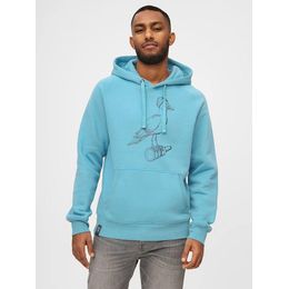 Derbe Hoodie in Hellblau - 41% | Gr&ouml;&szlig;e XL | Herren-sweatshirts-jacken