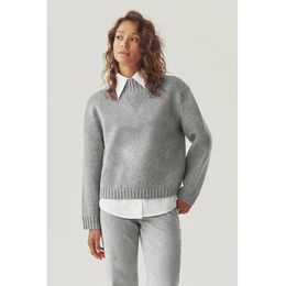 TATUUM Pullover "Malmana 1" in Grau - 46% | Gr&ouml;&szlig;e L | Damen-pullover-cardigans