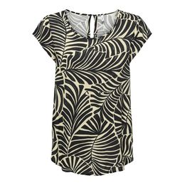 Only Bluse in Beige/ Schwarz - 52% | Gr&ouml;&szlig;e 36 | Damen-blusen