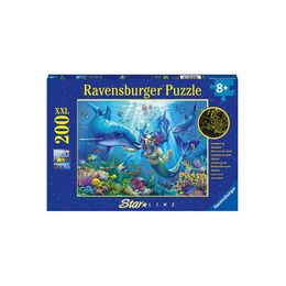 Ravensburger 200tlg. Puzzle "Leuchtende Unterwasserwelt" - ab 8 Jahren - 25% | Gesellschaftsspiele