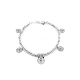 CHARM'S Silber-Armkette mit Anh&auml;nger - 78% | Schmuck