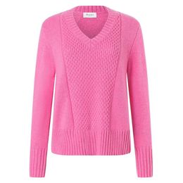 Maerz Muenchen Wollpullover in Pink - 63% | Gr&ouml;&szlig;e 46 | Damen-pullover-cardigans
