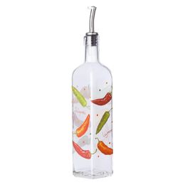 Trendy Kitchen by EXC&Eacute;LSA &Ouml;l-Spender "Chili" in Transparent/ Bunt - 470 ml - 45% | Kuechenhelfer
