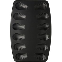 Zenker Madeleines-Backblech "Special Countries" in Schwarz - (B)39 x (T)26 cm - 10% | Kuechenhelfer