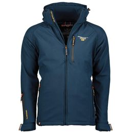 Geographical Norway Softshelljacke "Taboo" in Blau - 71% | Gr&ouml;&szlig;e 3XL | Herren-outdoorjacken