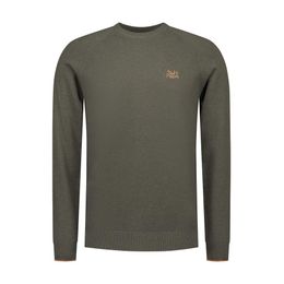 New Zealand Auckland Pullover in Khaki - 65% | Gr&ouml;&szlig;e L | Herren-plussize
