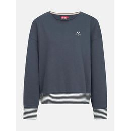 Derbe Sweatshirt in Dunkelblau - 45% | Gr&ouml;&szlig;e S | Damen-sweatshirts-jacken