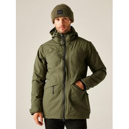 Regatta Übergangsjacke "Balaton" in Oliv - 65% | Größe XL | Herren-plussize