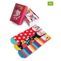 Denokids 3er-Set: Socken in Bunt - 50% | Größe 104/110 | Kinder-socken-strumpfhosen
