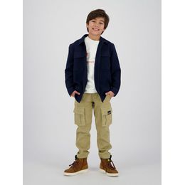 Vingino Hemdjacke "Leroy" in Dunkelblau - 55% | Gr&ouml;&szlig;e 140 | Kinder-blusen-hemden