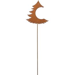 POSIWIO Gartenstab "Baum" in Hellbraun - (B)28 x (H)29 cm - 10% | Gartendeko