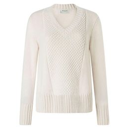 Maerz Muenchen Wollpullover in Creme - 57% | Gr&ouml;&szlig;e 46 | Damen-pullover-cardigans