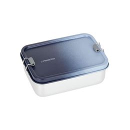 L&auml;ssig L&auml;ssig Lunchbox ''Solid'' in Silber/ Blau - (B)18 x (H)6,9 x (T)13,3 cm - 11% | Aufbewahren-servieren