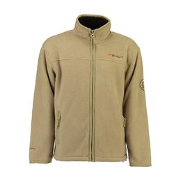 Geographical Norway Fleecejacke "Usine" in Beige - 68% | Gr&ouml;&szlig;e M | Herren-pullover-sport