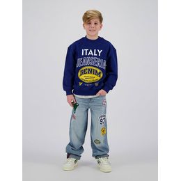 Vingino Sweatshirt "Nare" in Dunkelblau - 62% | Gr&ouml;&szlig;e 152 | Kinder-sweatshirts-jacken