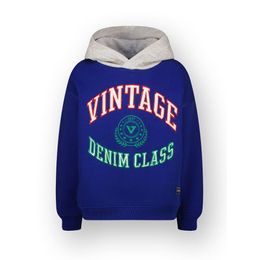 Vingino Hoodie "Nates" in Blau - 65% | Gr&ouml;&szlig;e 164 | Kinder-sweatshirts-jacken