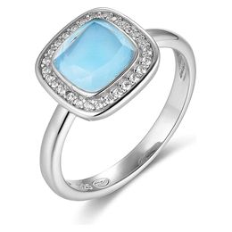 Les Petites Pr&eacute;cieuses Silber-Ring mit Edelsteinen - 60% | Gr&ouml;&szlig;e 52 | Schmuck