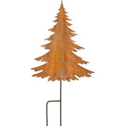 POSIWIO Gartenstab "Baum" in Hellbraun - (B)30 x (H)39 cm - 11% | Gartendeko