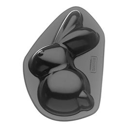 Kaiser Motivbackform "Hase" in Schwarz - (L)28,4 x (B)18,2 cm - 11% | Kuechenhelfer