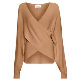 MOSS COPENHAGEN Pullover "Zinelle" in Camel - 22% | Gr&ouml;&szlig;e S/M | Damen-pullover-cardigans