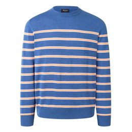 Maerz Muenchen Wollpullover in Blau - 63% | Gr&ouml;&szlig;e 56 | Herren-plussize