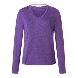 Maerz Muenchen Wollpullover in Lila - 49% | Gr&ouml;&szlig;e 42 | Damen-pullover-cardigans