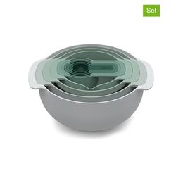 Joseph Joseph JosephJoseph 9tlg. Backzubeh&ouml;r-Set "Nest" in Grau/ Gr&uuml;n - 20% | Kuechenhelfer