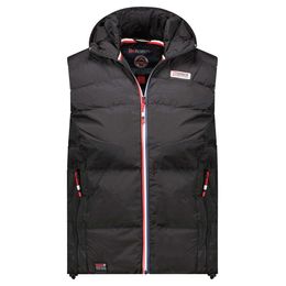 Geographical Norway Steppweste "Vito" in Schwarz - 64% | Gr&ouml;&szlig;e L | Herren-outdoorjacken